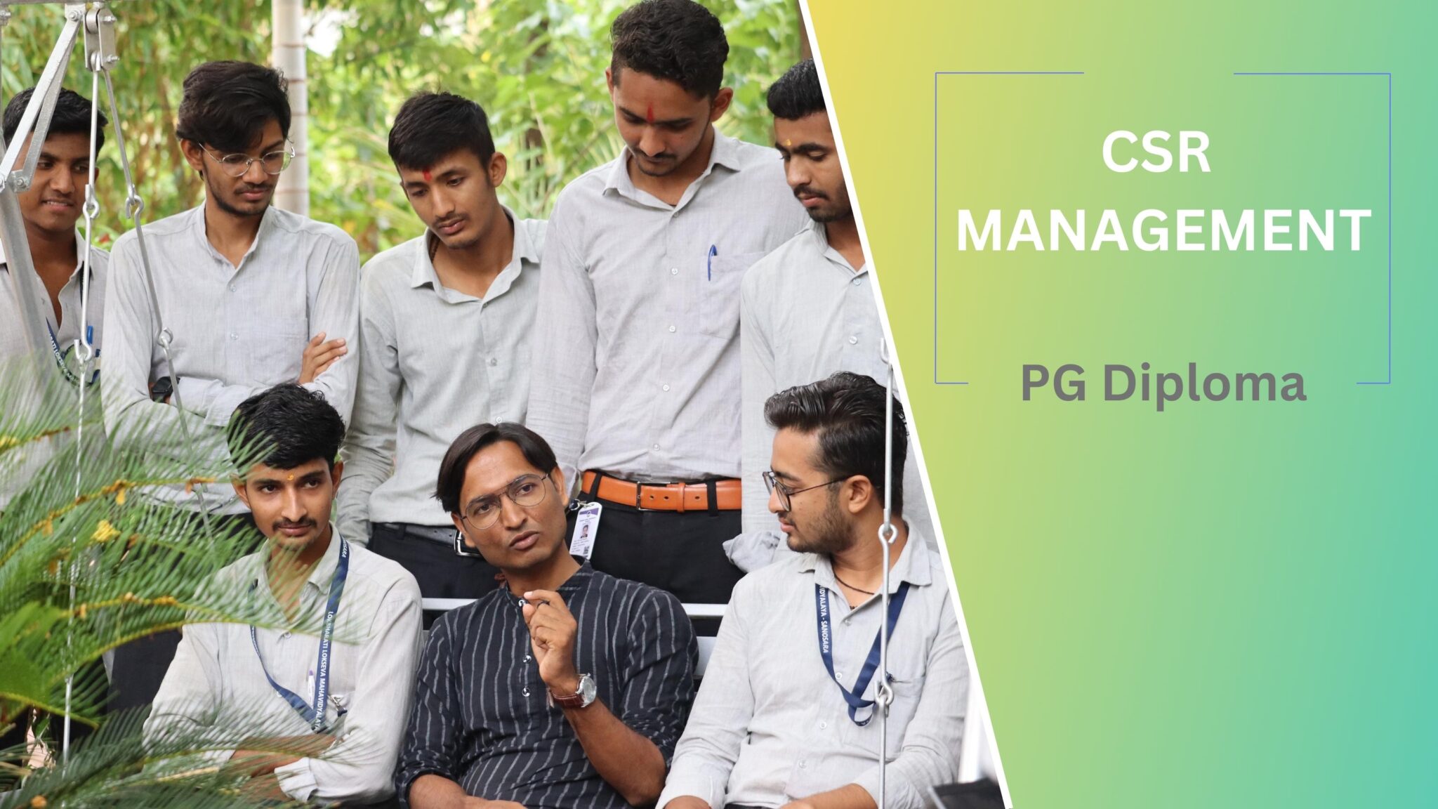 Department of CSR Management - Lokbharati University for Rural ...